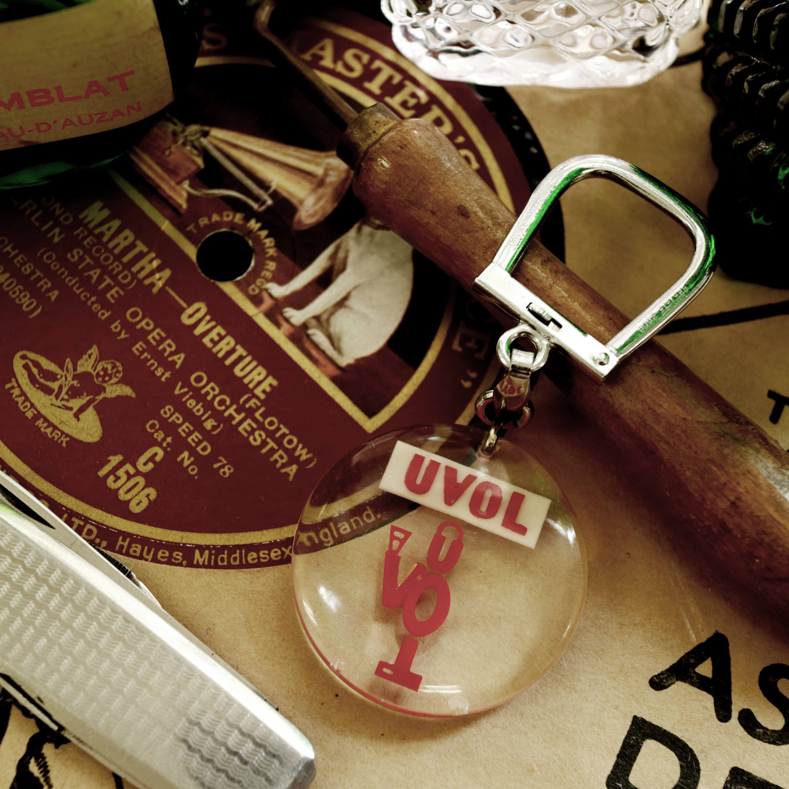 UVOL フルーツジュース ブルボンキーホルダー | corne/コルネ