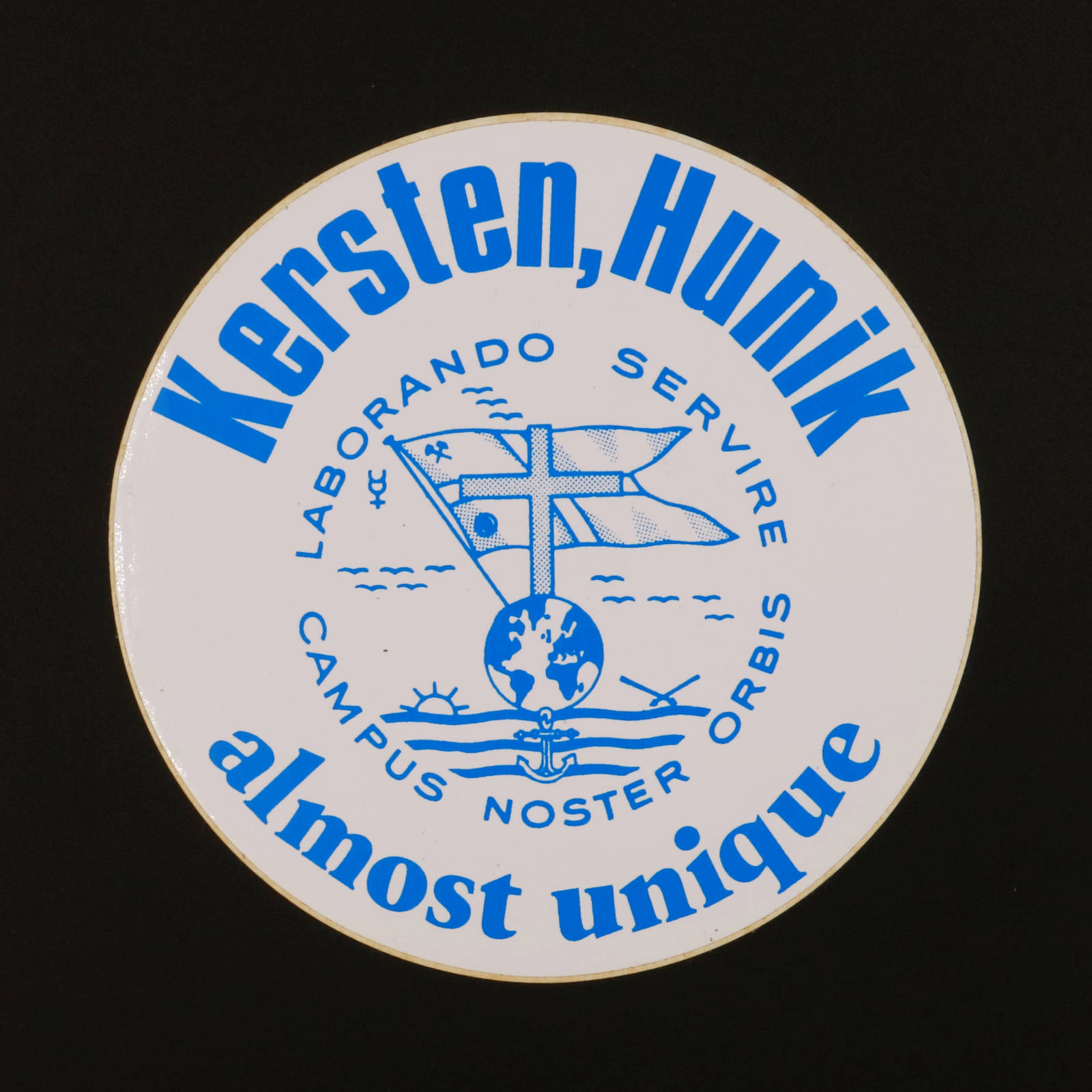 Kersten Hunik ヴィンテージステッカー オランダ | corne/コルネ